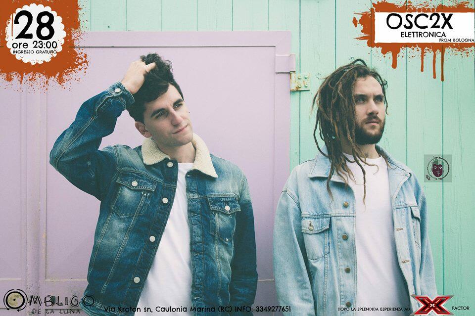 Questa sera all' Ombligo il duo Osc2x - Ciavula