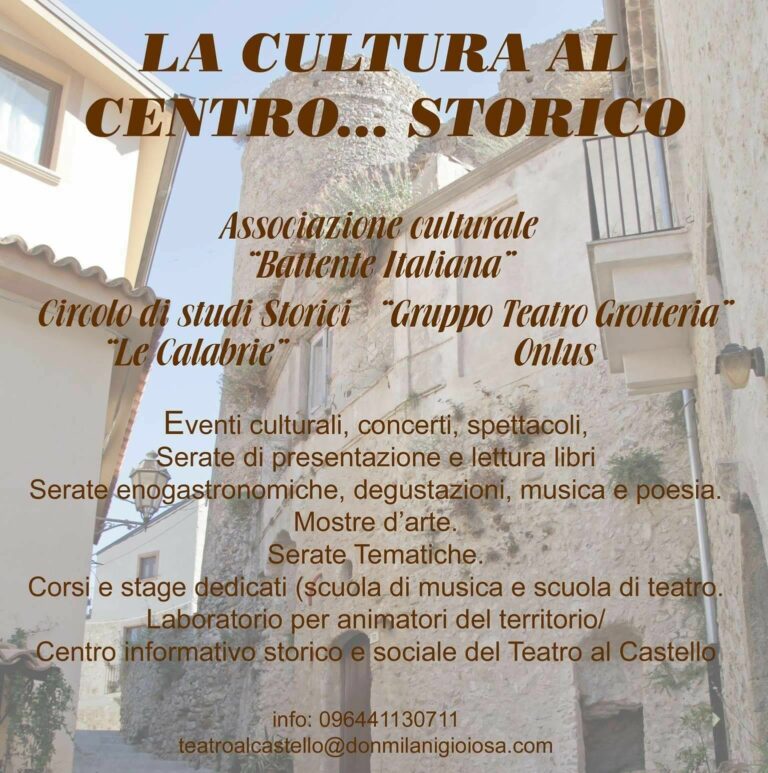 Gioiosa Jonica: La cultura al centro… storico! - Ciavula