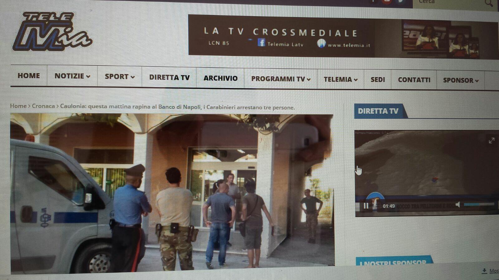 Invito a Telemia a citare Ciavula quando si utilizza nostro materiale ...