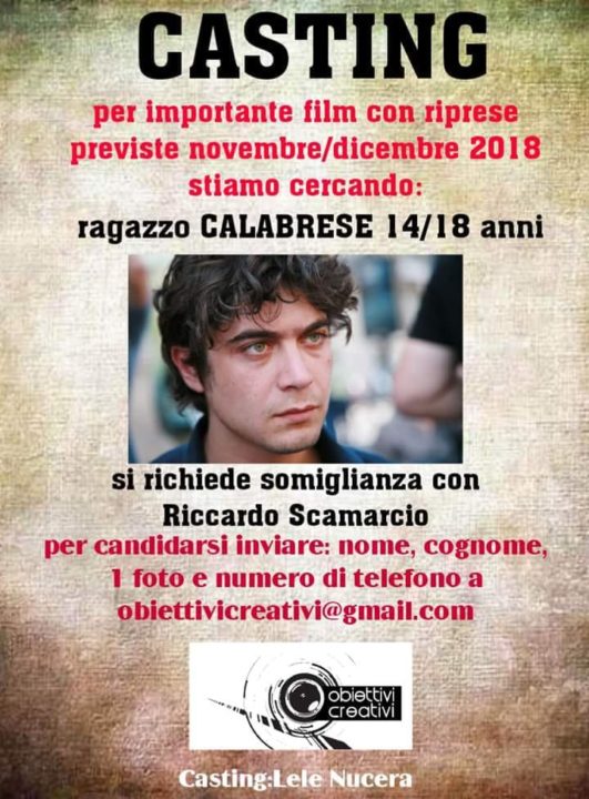 Casting Per Film Si Cerca Il Sosia Di Riccardo Scamarcio Ciavula