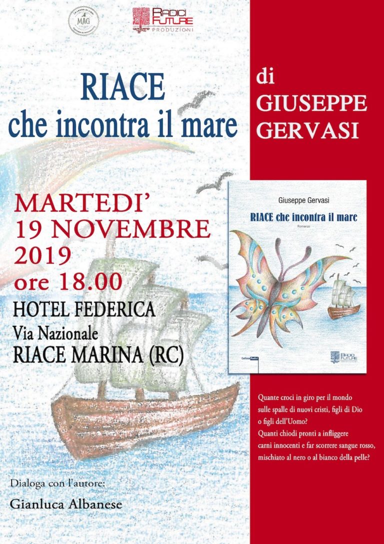 A Riace Marina La Prima Presentazione Del Romanzo Di Giuseppe Gervasi