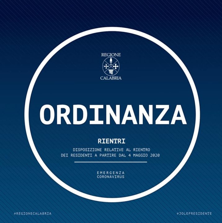 Nuova ordinanza della regione: soltanto i residenti potranno tornare in ... Nuova ordinanza della regione: soltanto i residenti potranno tornare in ...