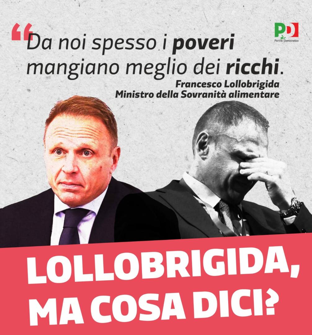 lollobrigida-poveri-mangiano-meglio-dei-ricchi - Ciavula