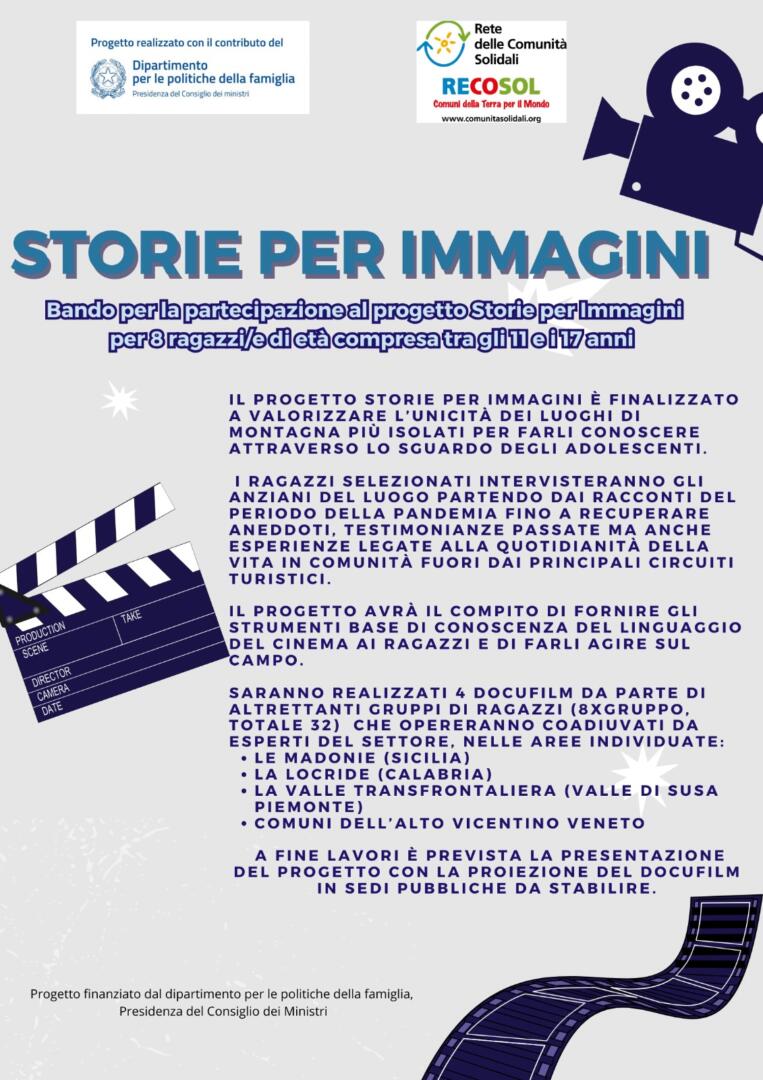 "Storie per immagini": il nuovo progetto di Recosol che unisce le ...