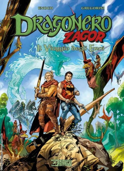 Sergio Bonelli Editore presenta: "Dragonero & Zagor. Il viaggio degli eroi" - Ciavula