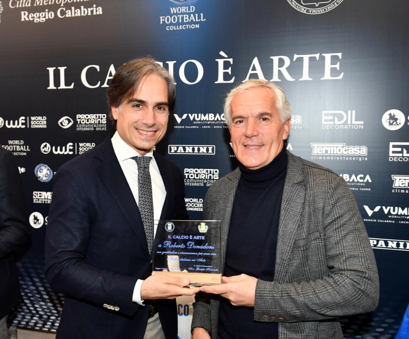 Donadoni e Tassotti ospiti a "Il Calcio è Arte": "Estasiati da Reggio ...