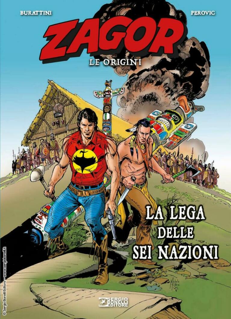 Sergio Bonelli Editore presenta: "Zagor. Le origini - La lega delle sei nazioni" - Ciavula