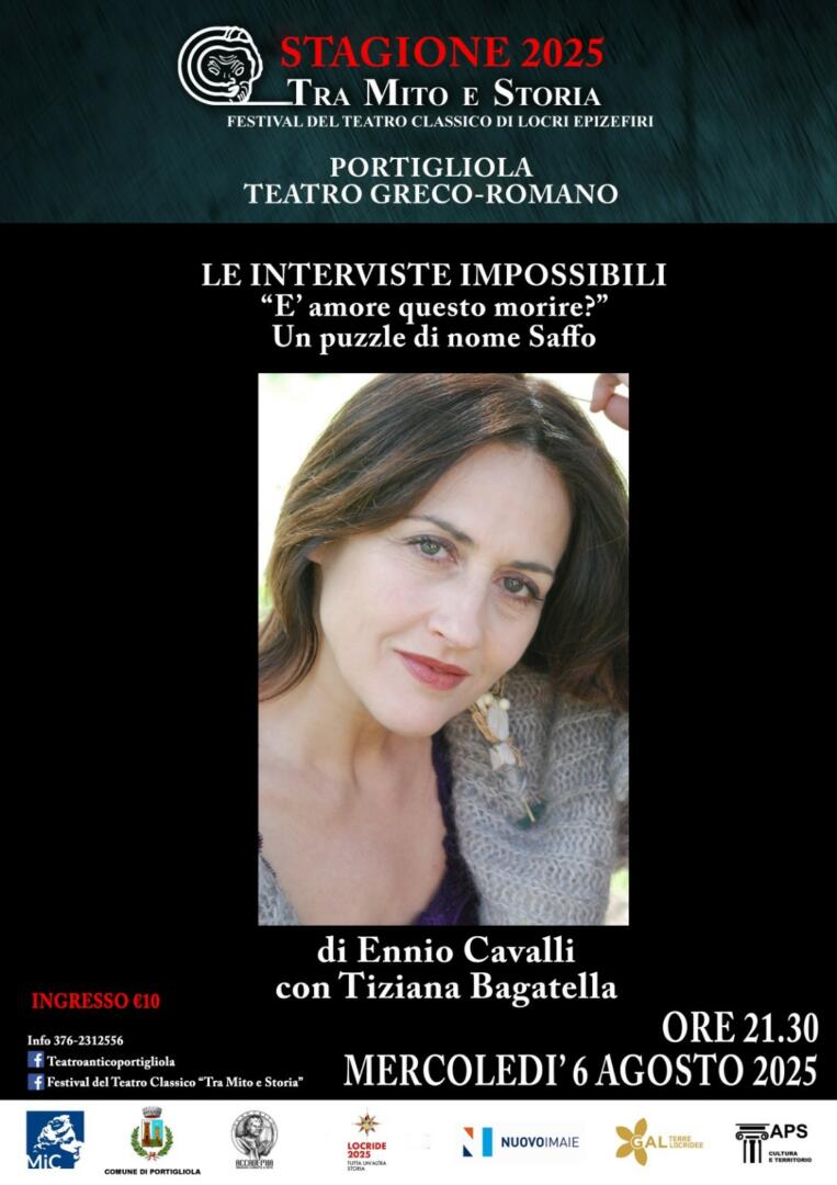 "Le interviste impossibili": il Festival del Teatro Classico di ...